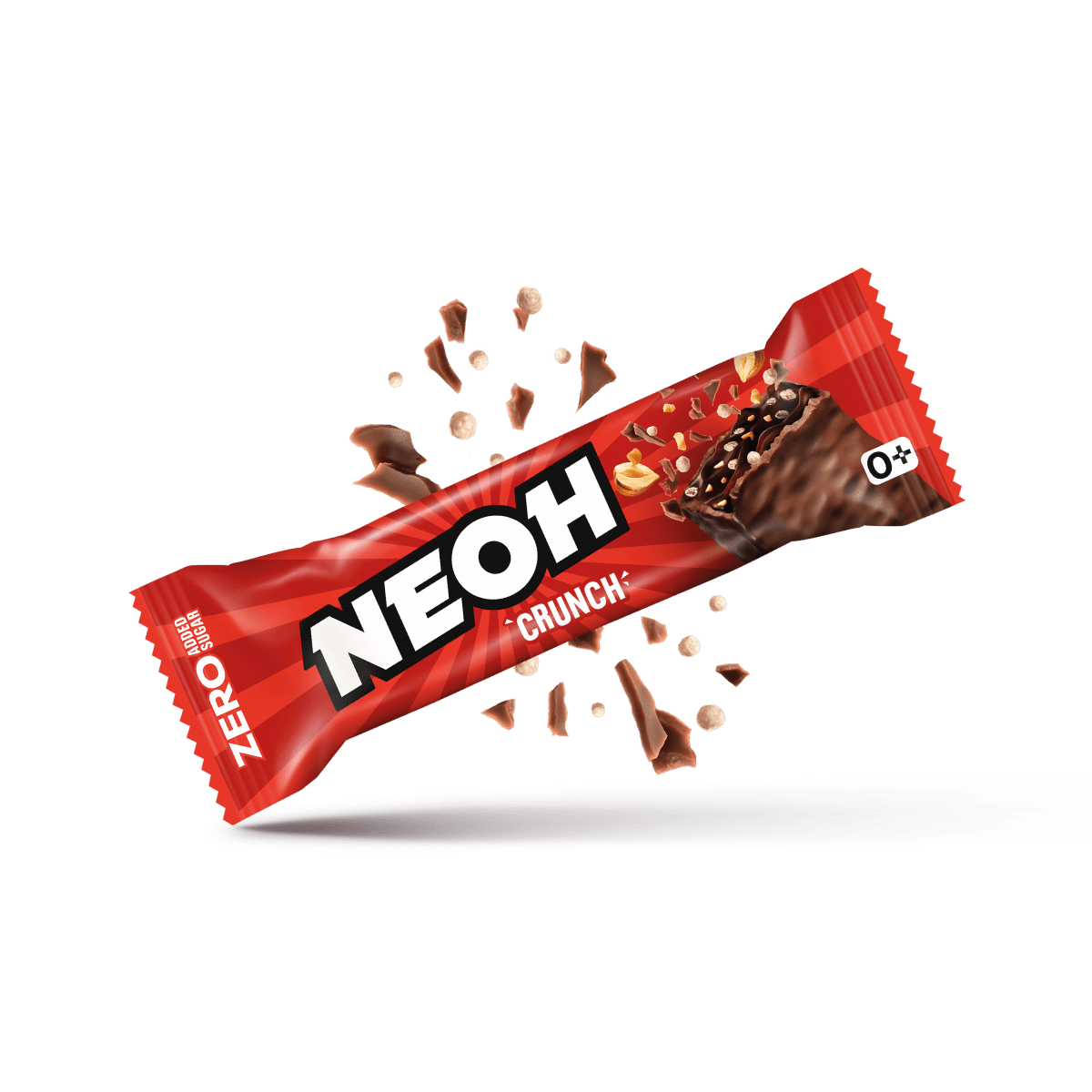 Crunch Riegel 🍫 NEOH 30g knuspriger Schokoriegel – 12er und 36er Pack